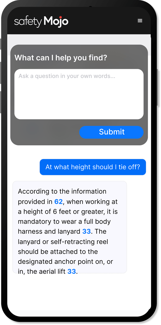 Safety Mojo - Improve safety behavior at the point of risk